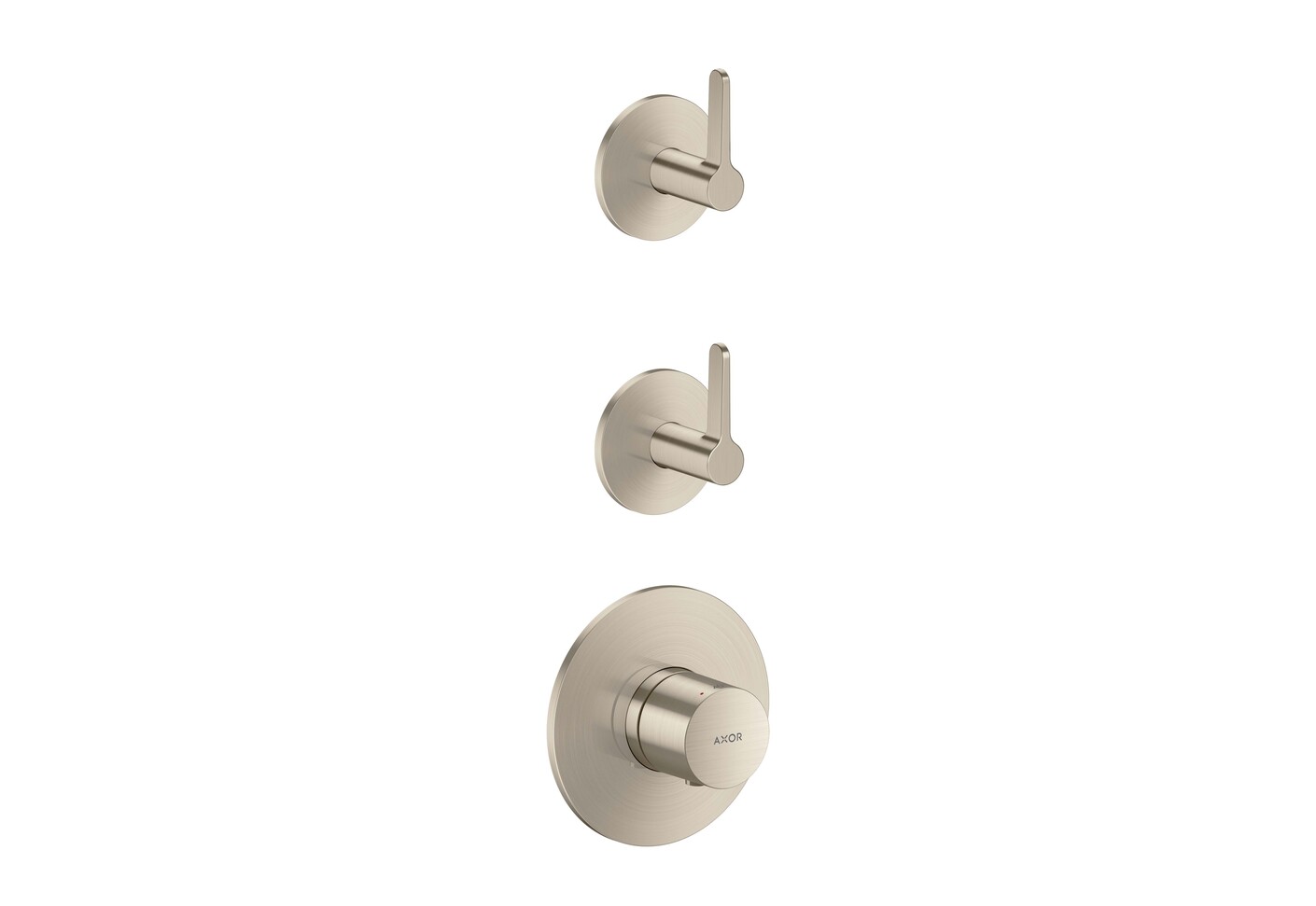 AXOR One Thermostatic module for concealed installation for 2 functions ...