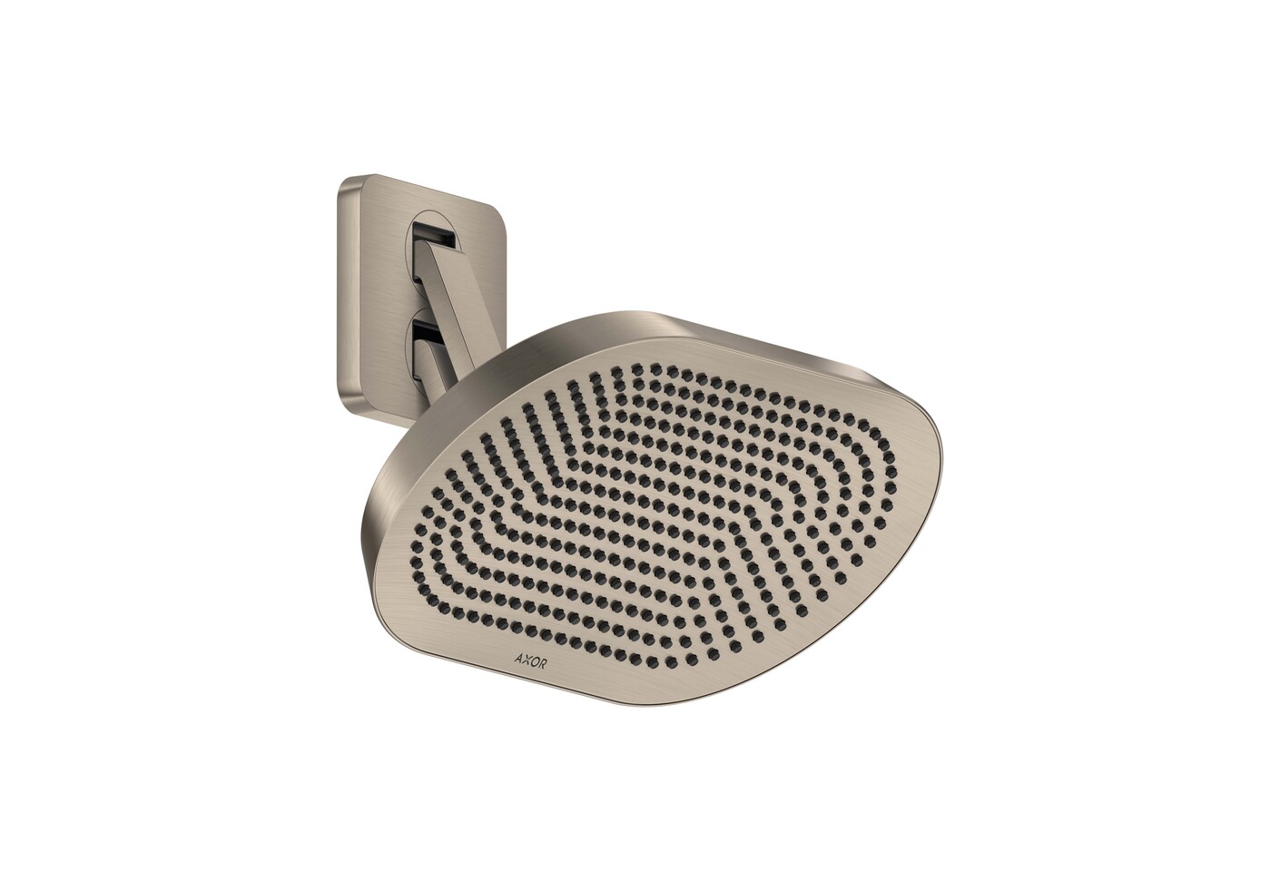 AXOR ShowerSphere Overhead shower 370/220 2jet EcoSmart with adjustable ...