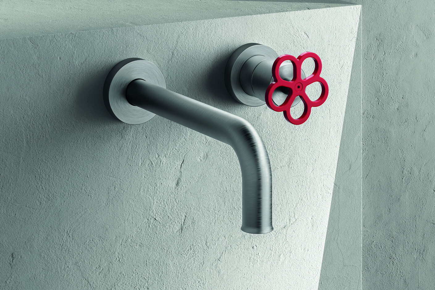 AW/EX PIPE Boffi Fantini Aboutwater / Wall-mount washbasin mixer ...