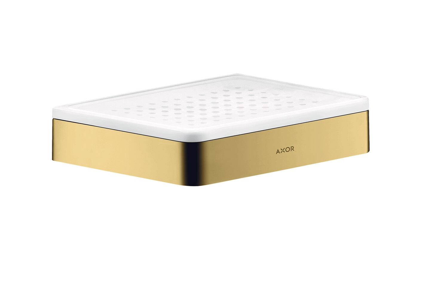 AXOR Universal Accessories Soap dish / shelf Polished Gold Optic by AXOR | STYLEPARK
