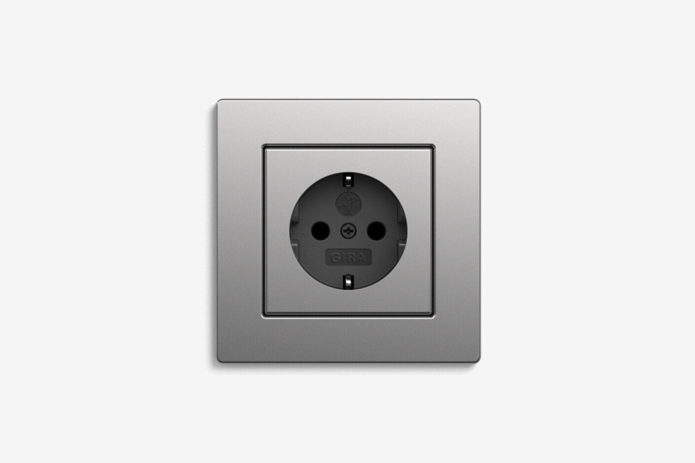 E2 stainless steel flat installation by Gira | STYLEPARK