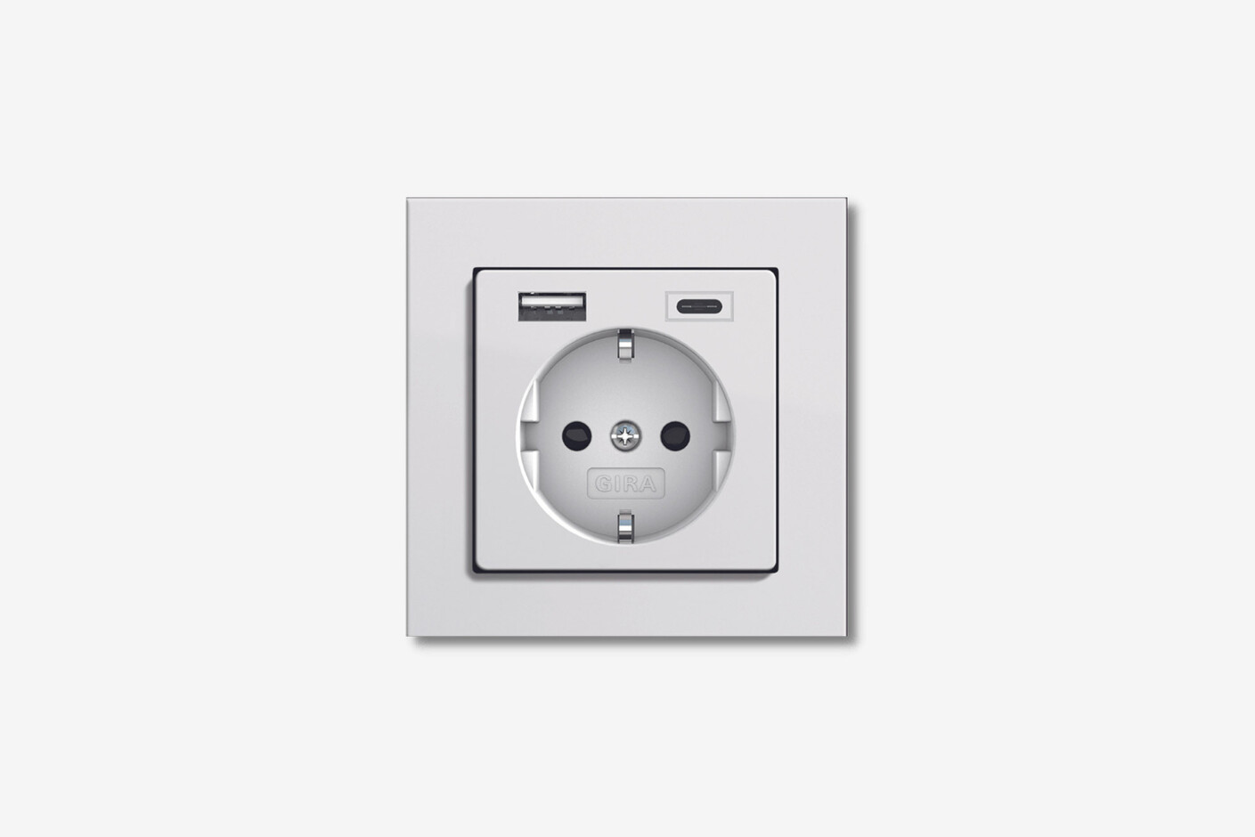 Gira USB socket outlet by Gira | STYLEPARK