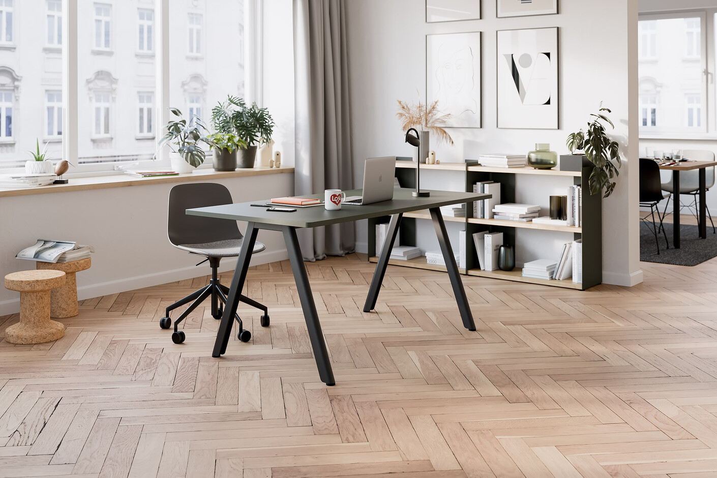 Slide desk small by Renz | STYLEPARK