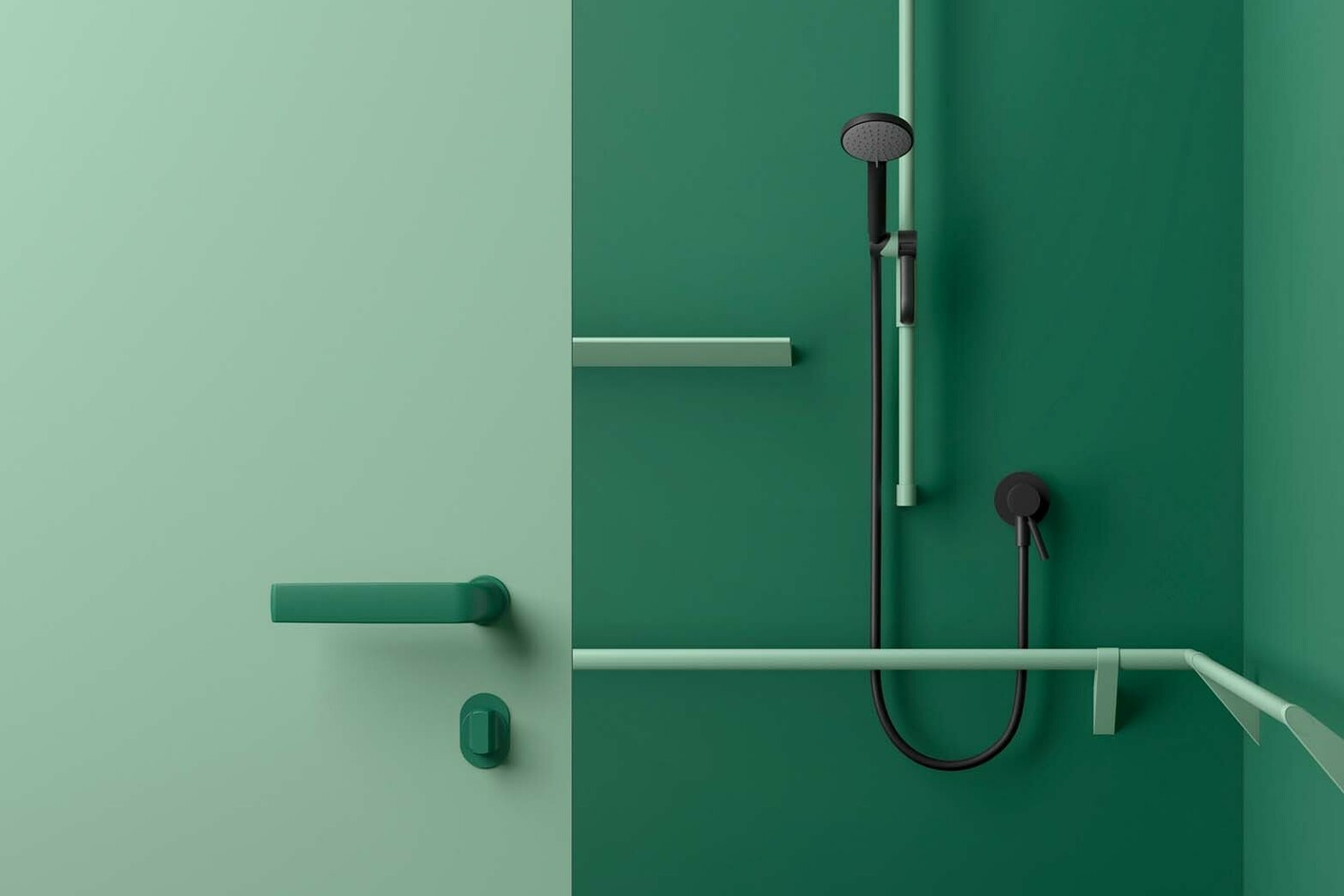 FSB 15 1267 Plug-in handle for doors by FSB | STYLEPARK