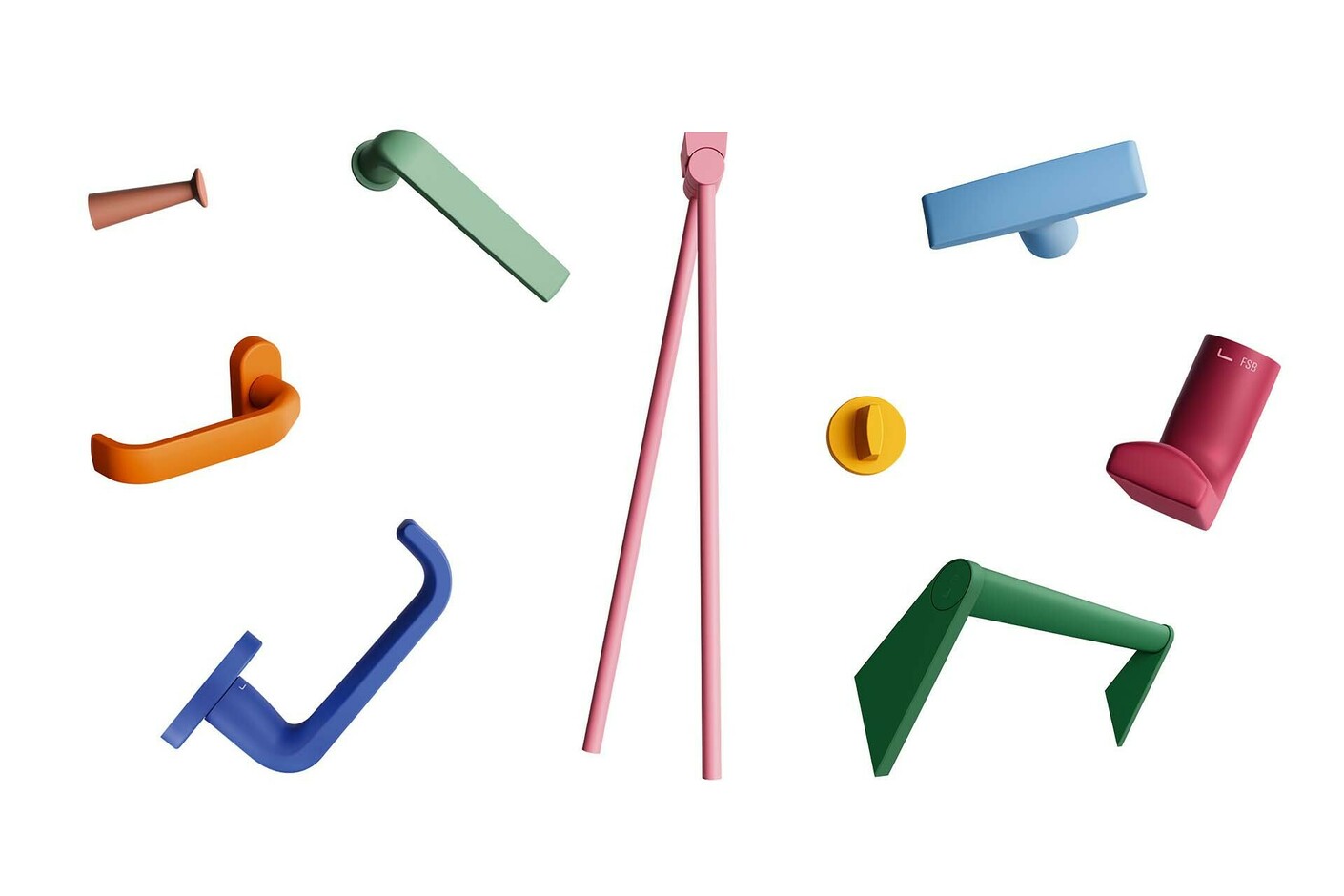 FSB 34 1267 Lifting/sliding door handle by FSB | STYLEPARK