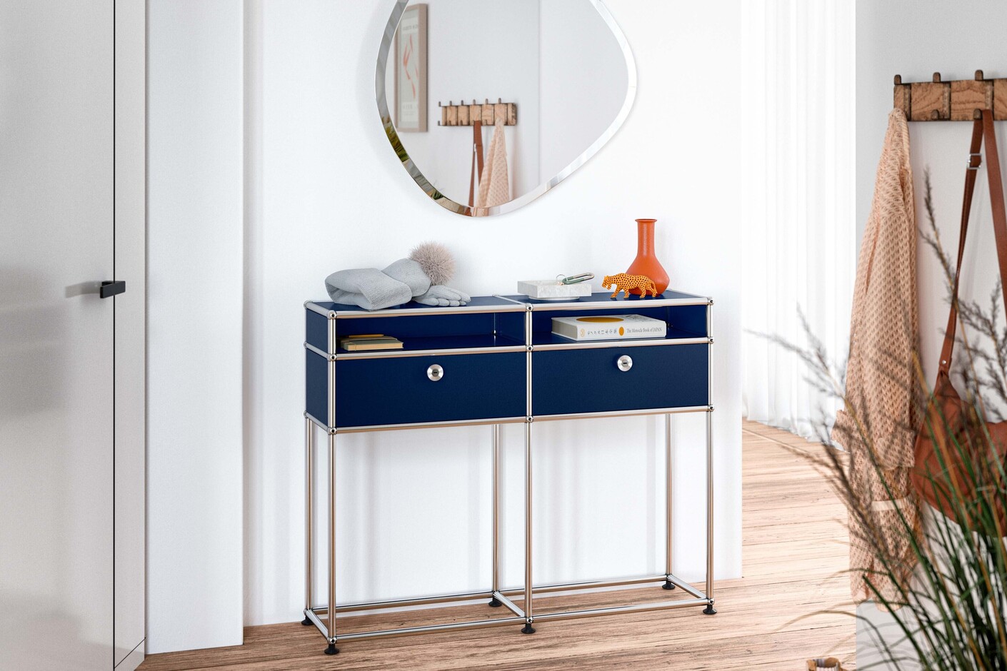 USM Haller Sideboard | Steel Blue by USM | STYLEPARK