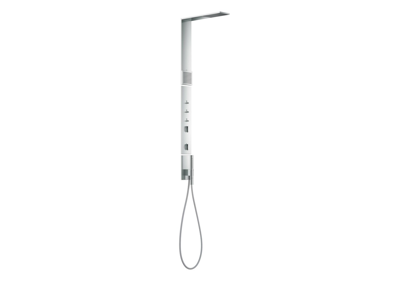 AXOR ShowerCompositionShower panel with thermostat, overhead shower 110 ...