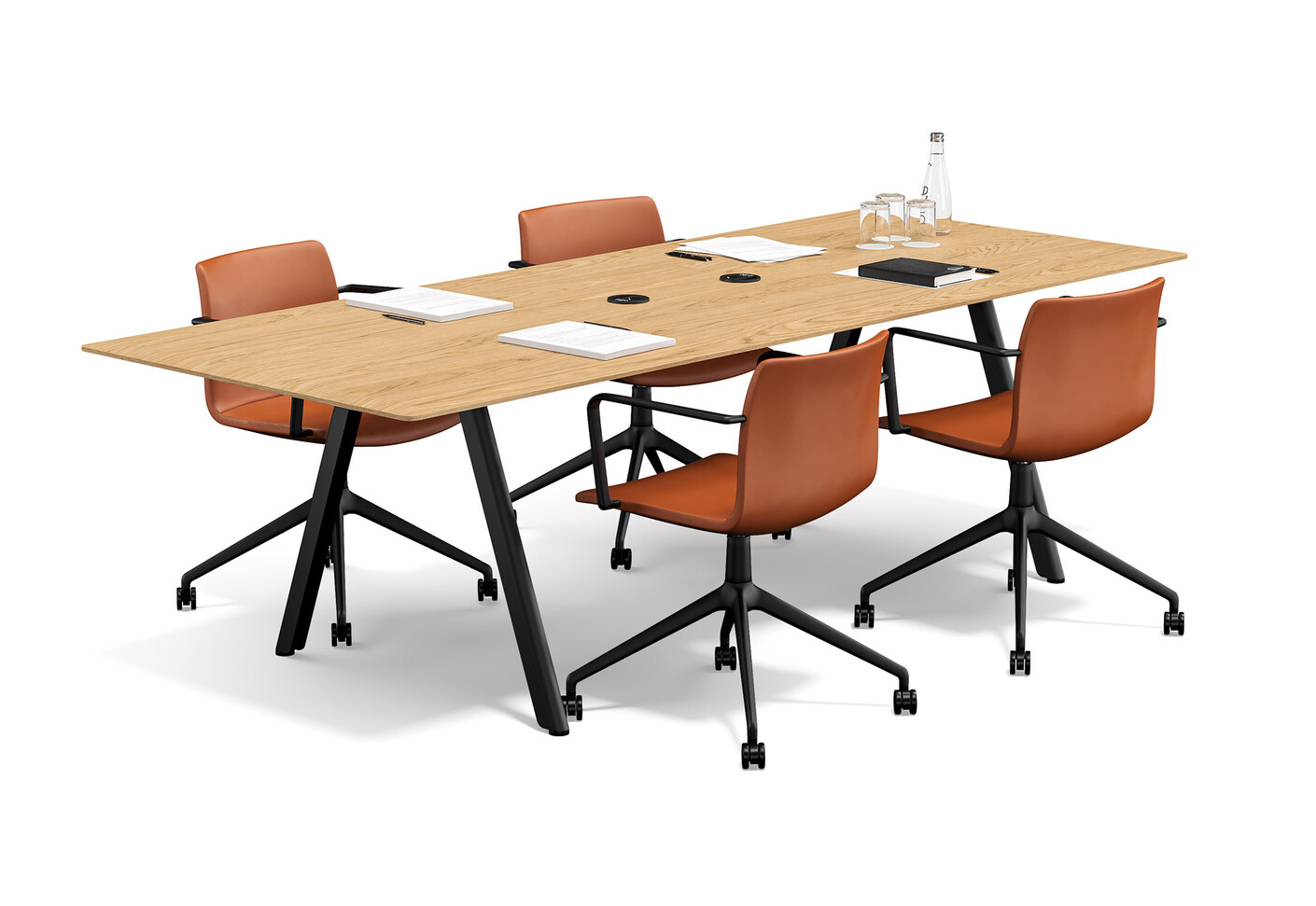 Slide meeting table by Renz | STYLEPARK