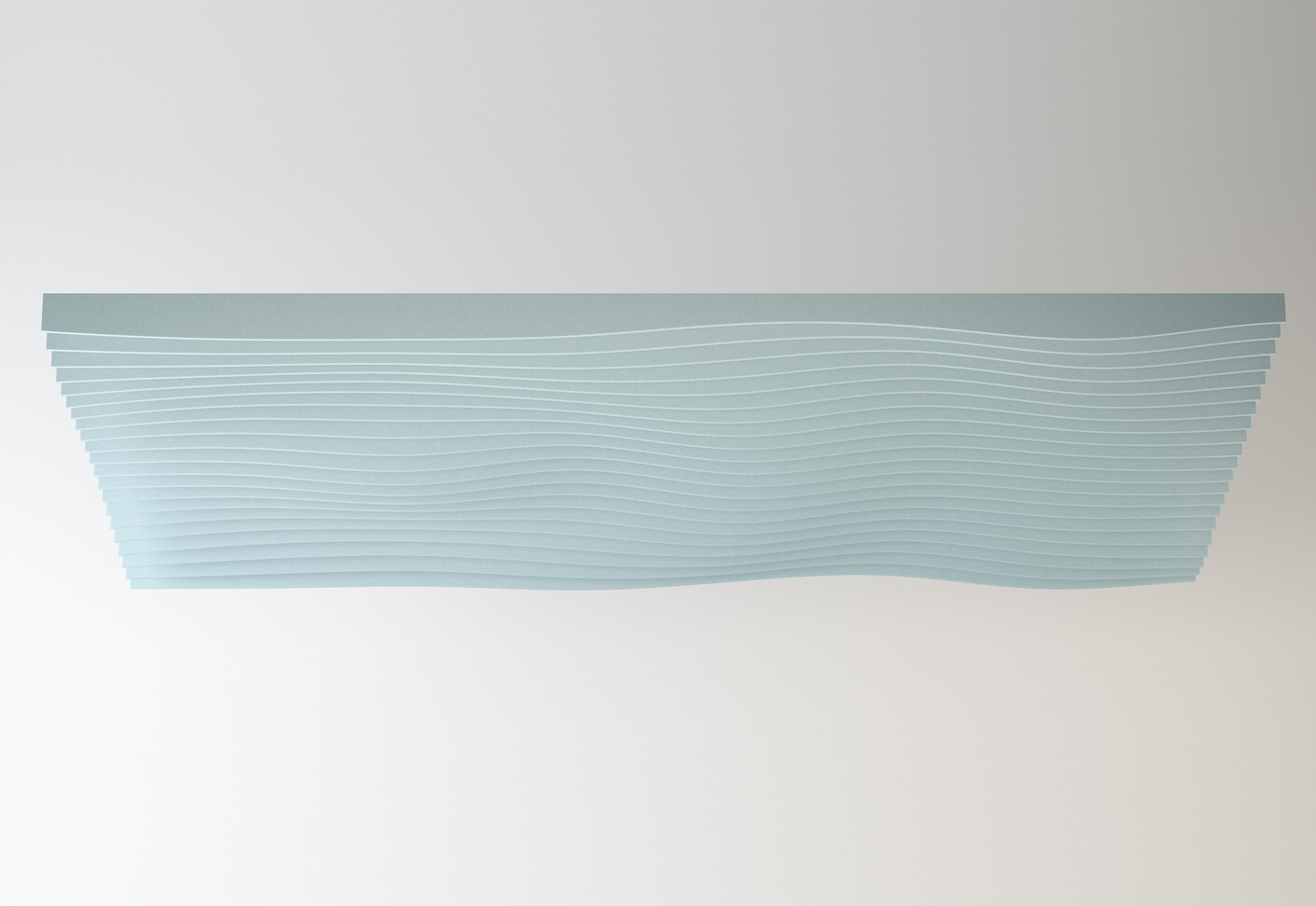 Ceiling Baffle Wave Ripple Bespoke by Impact Acoustic | STYLEPARK