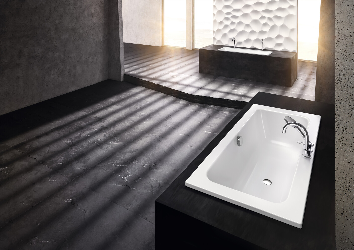 PURO SET WIDE left by Kaldewei | STYLEPARK