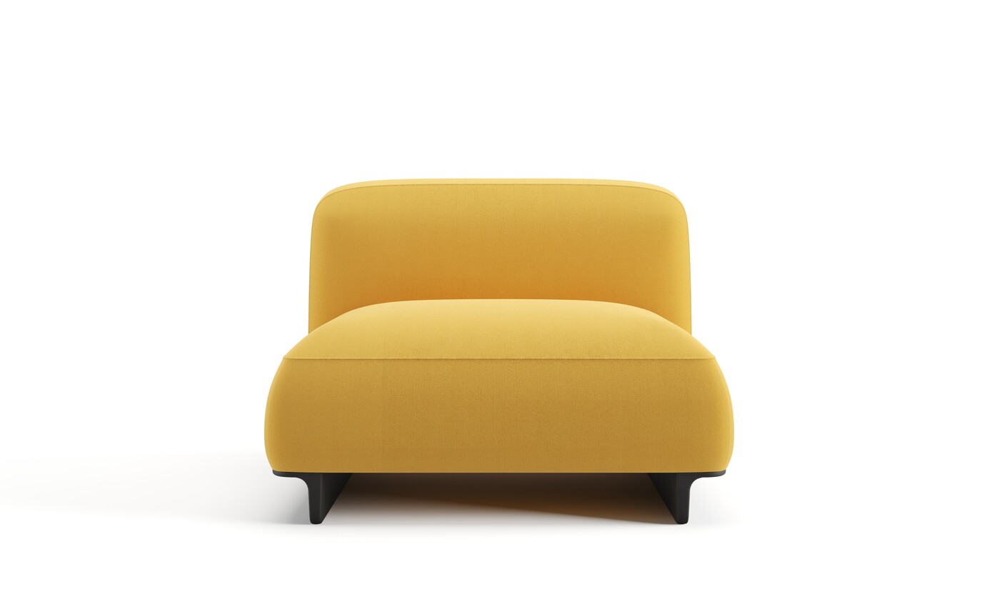 Ralik - 1-seater ottoman module by Arper | STYLEPARK