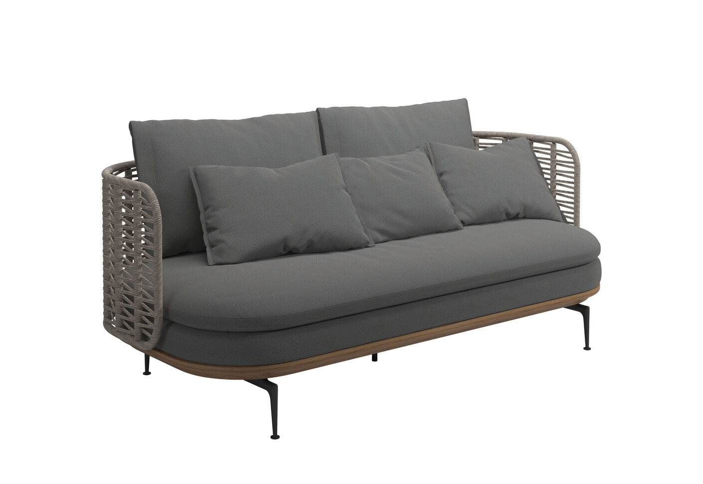 Mistral Low Back Sofa by Gloster Furniture | STYLEPARK