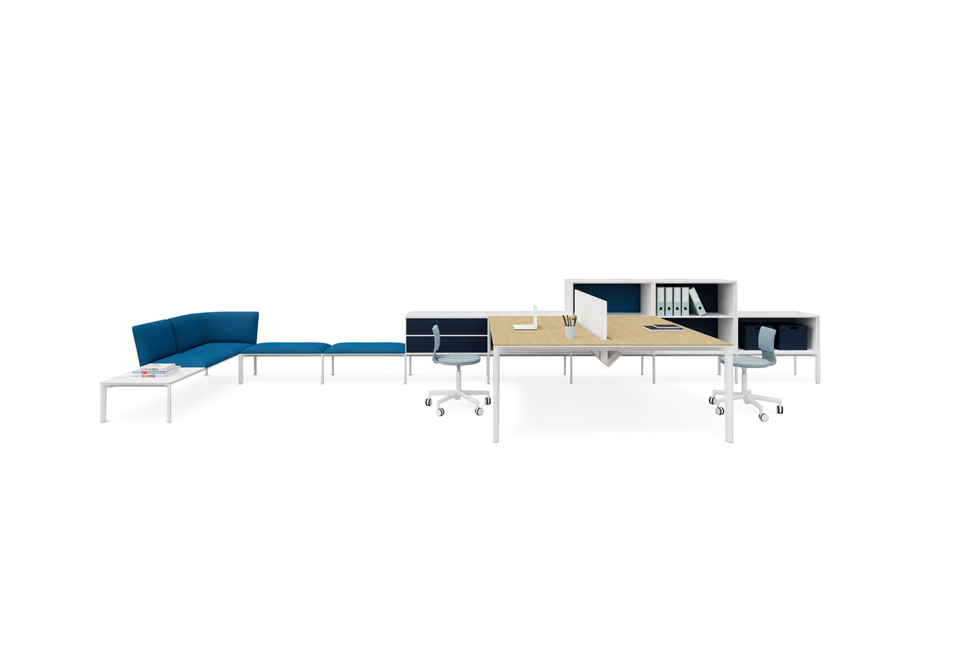 ADD System workstation+lounge by Lapalma | STYLEPARK