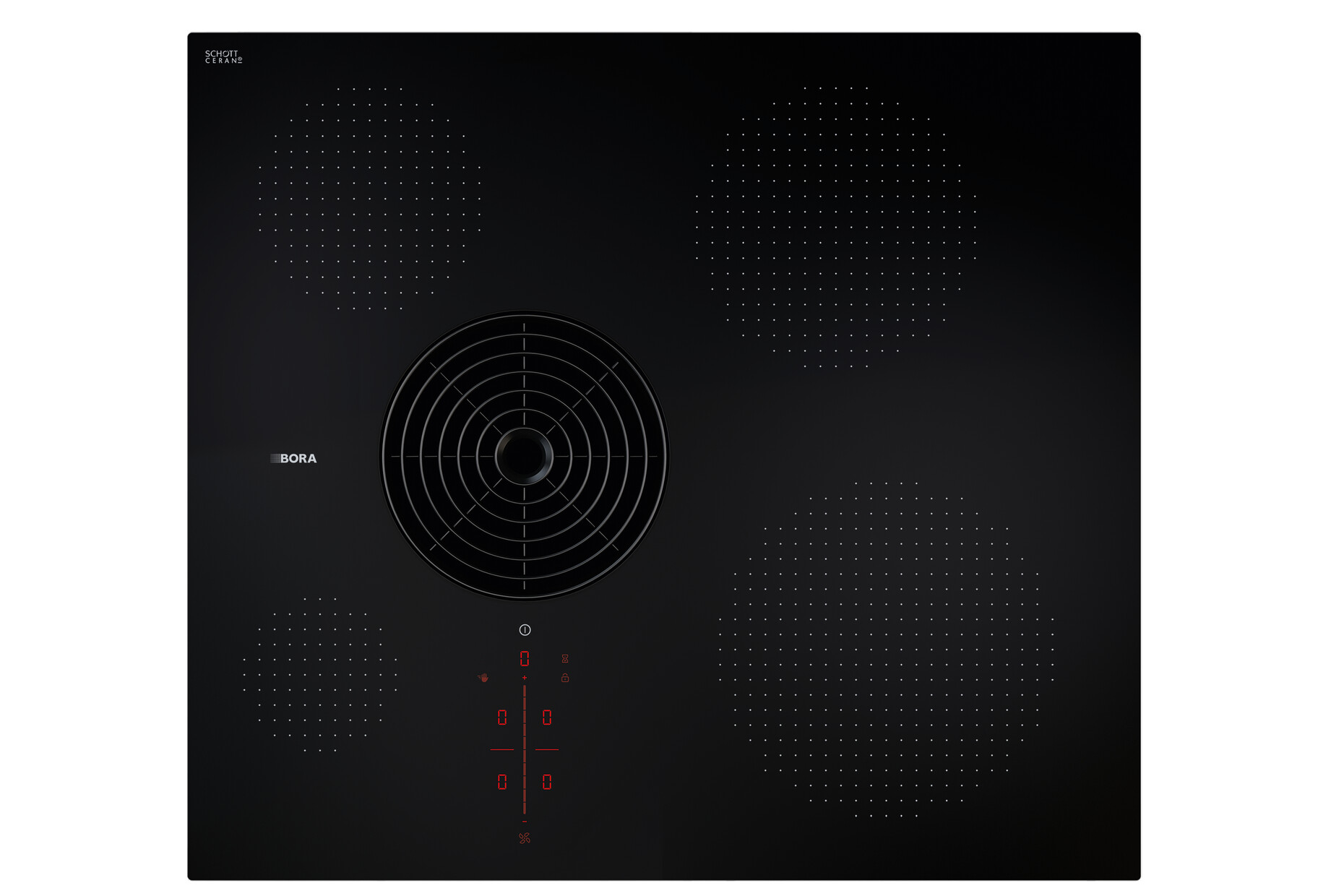 BORA S Pure induction cooktop with integrated cooktop extractor ...
