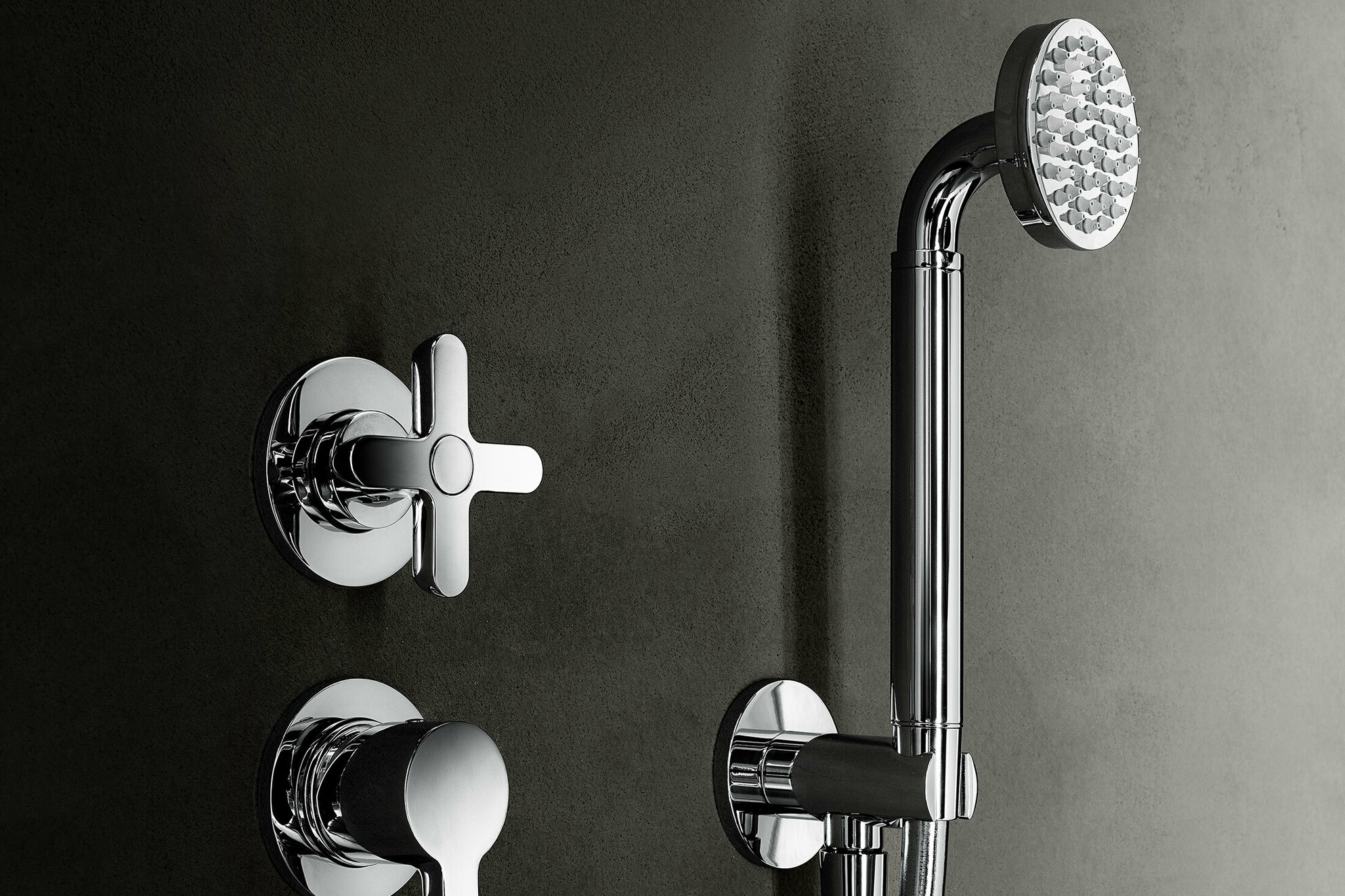 Icona Classic Built-in shower mixer - shower set by Fantini | STYLEPARK