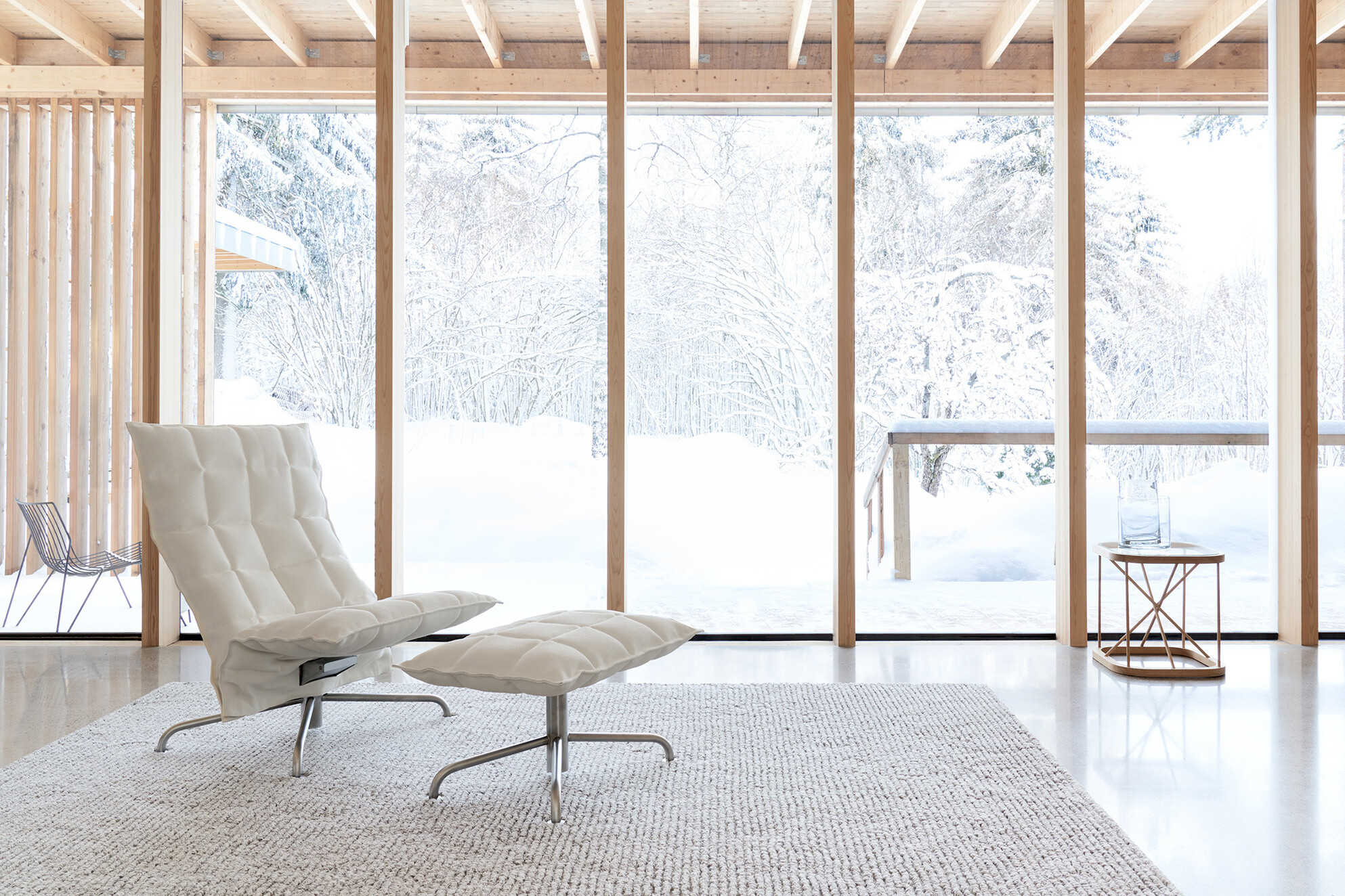 SWIVEL K CHAIR with star base by Woodnotes | STYLEPARK