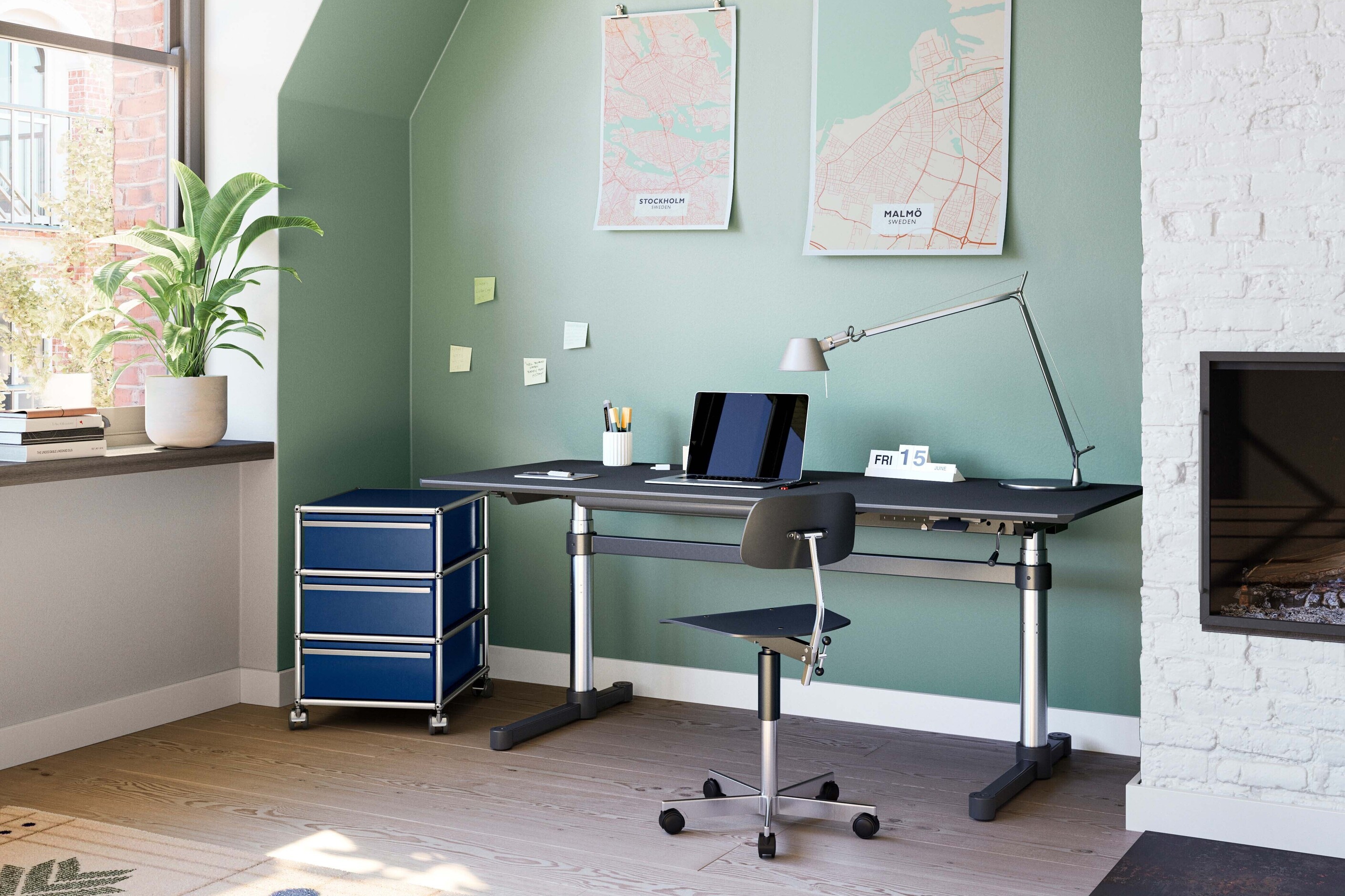 USM Kitos Table | Nero by USM | STYLEPARK