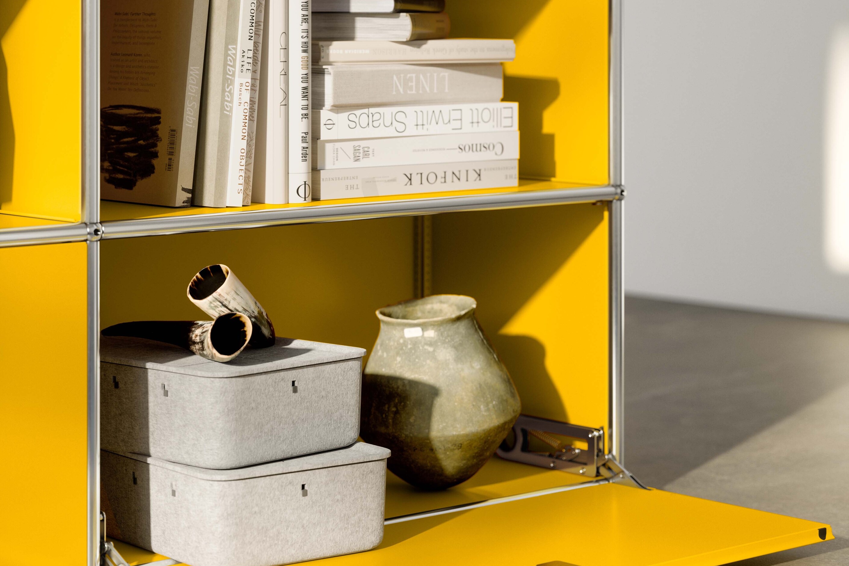 USM Haller Sideboard | Golden Yellow by USM | STYLEPARK