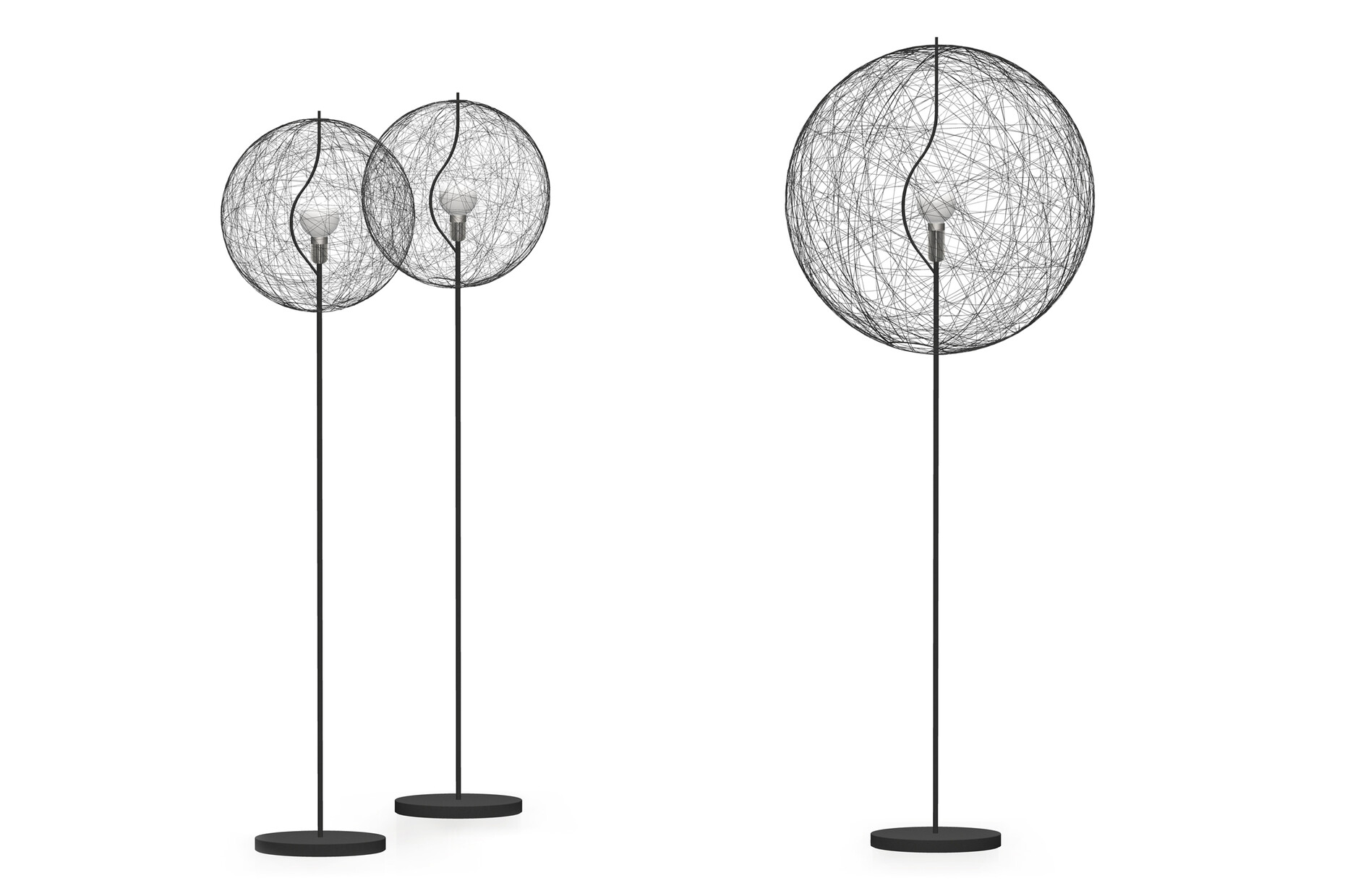 Random light LED floor lamp by Moooi | STYLEPARK