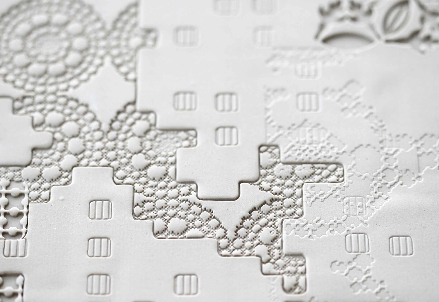 Bas-reflief Patchwork by Mutina | STYLEPARK