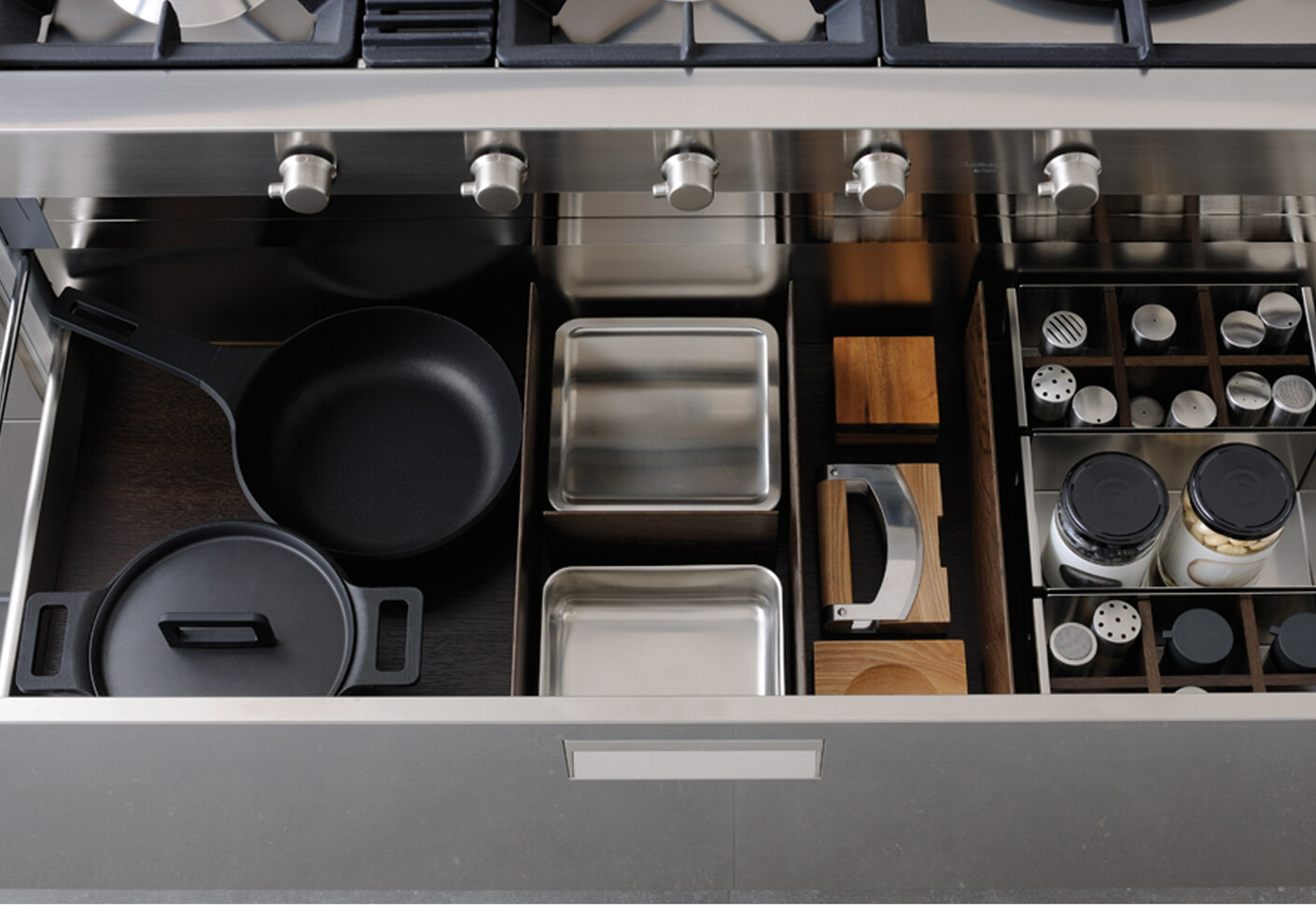 Finline Internal Accessories Drawers by Arclinea | STYLEPARK