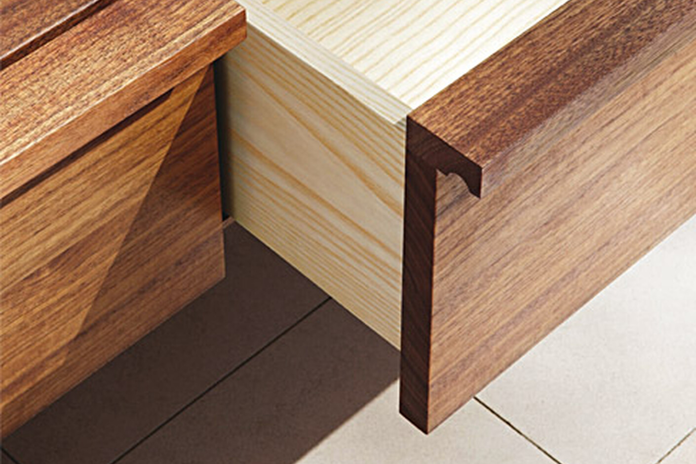 CB-32L Wall Drawer Long by BassamFellows | STYLEPARK