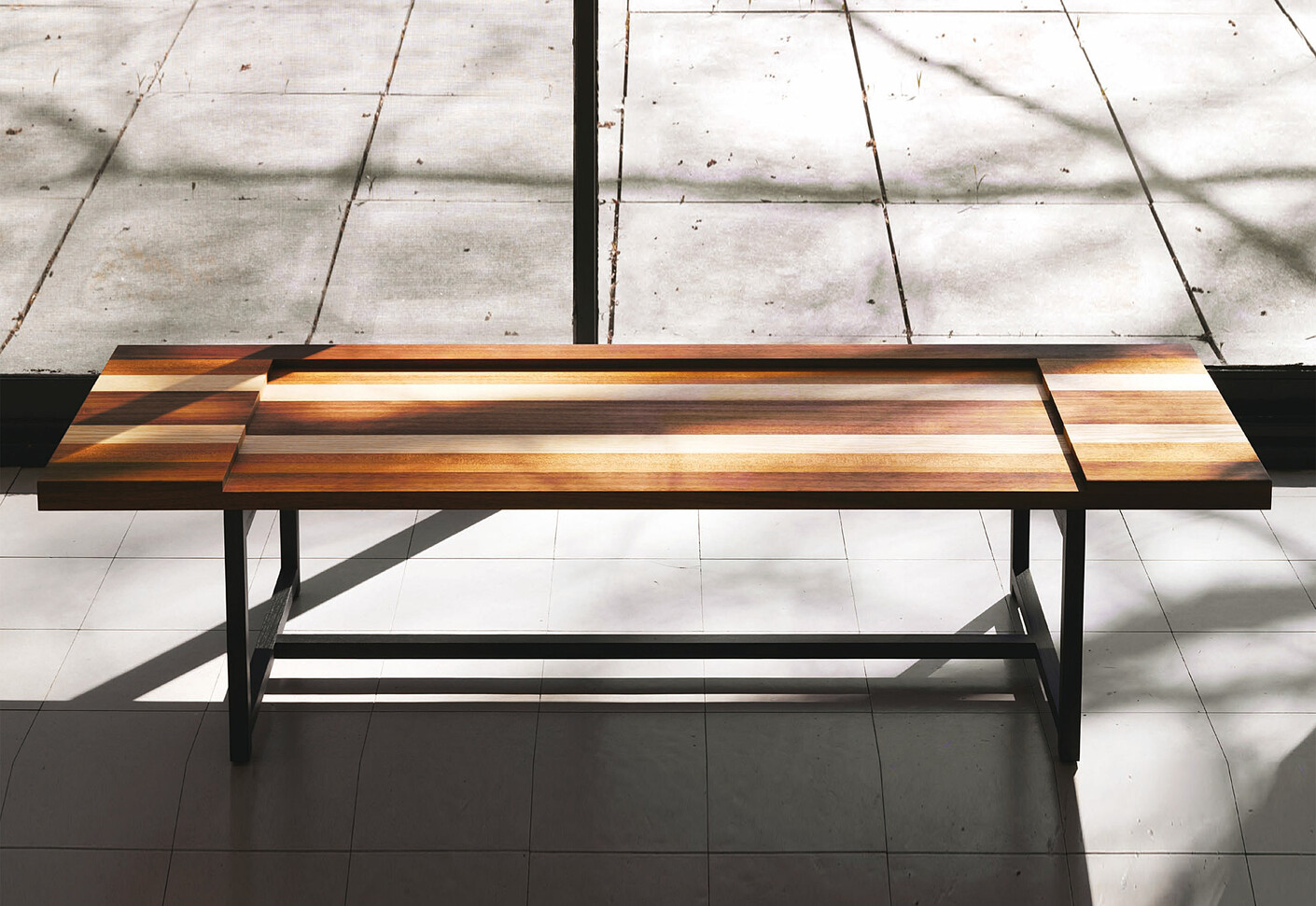 CB-345 Stripe Bench by BassamFellows | STYLEPARK