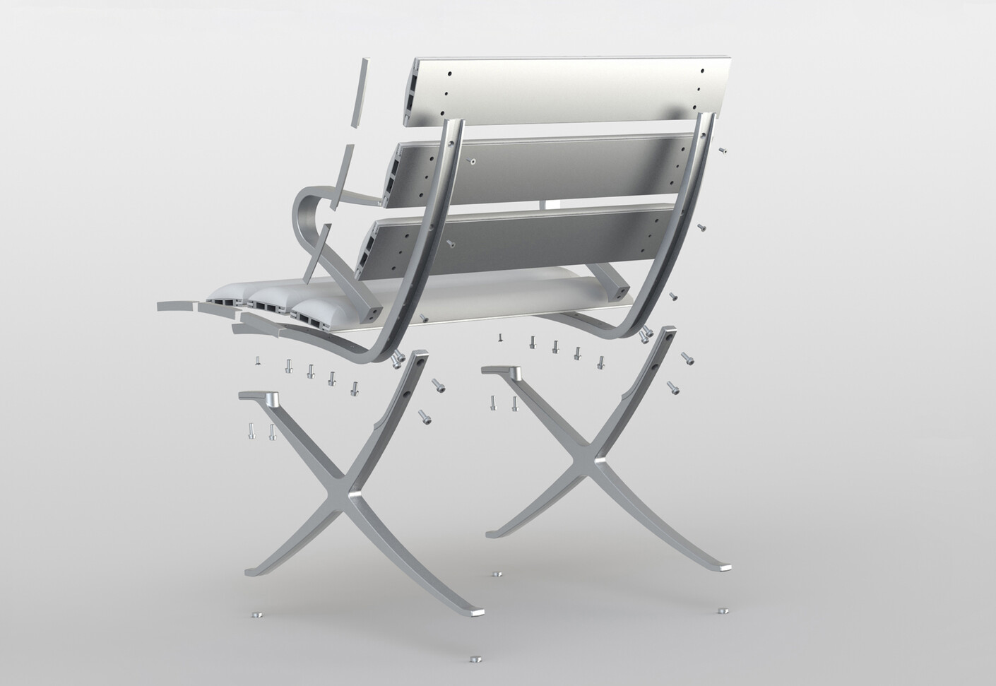 Bench B by BD Barcelona Design | STYLEPARK