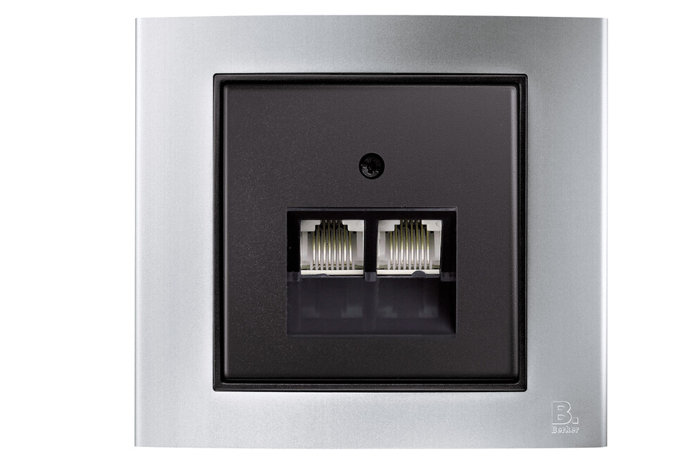 B.3 RJ45-socket by Berker by Hager Vertriebsgesellschaft | STYLEPARK
