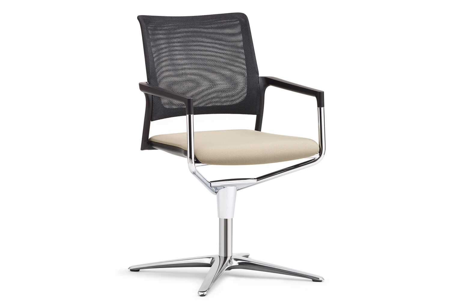 Mera conference swivel chair with mesh backrest by Klöber | STYLEPARK