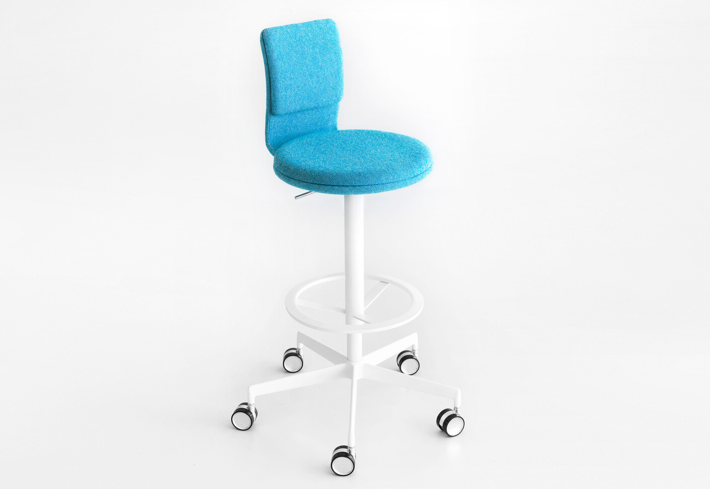 Lab bar stool with back rest by Lapalma | STYLEPARK