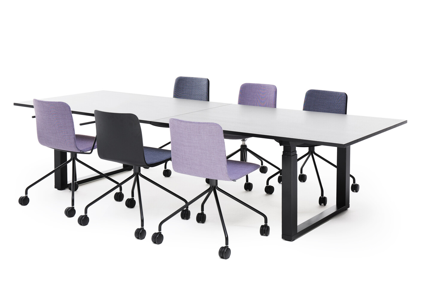 Frankie height adjustable conference table by Martela | STYLEPARK