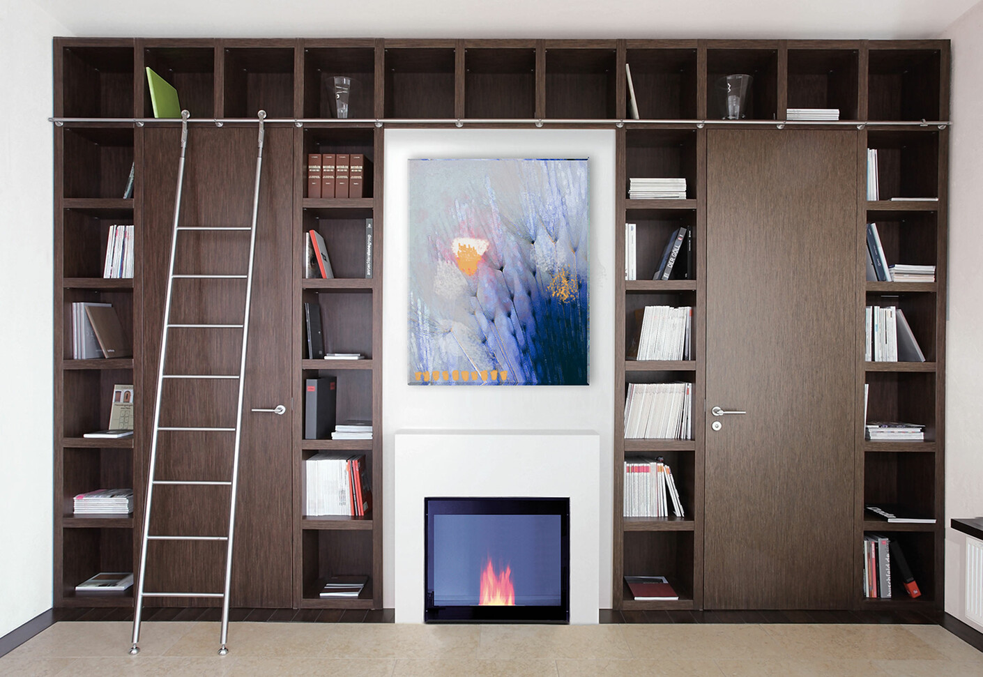 SL.6003.KL Telescopic Sliding Ladder by MWE | STYLEPARK