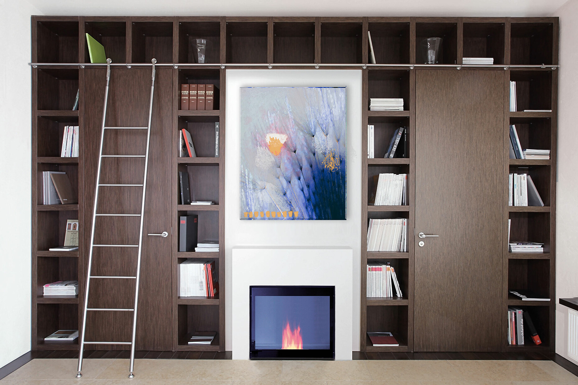 SL.6003.KL Telescopic Sliding Ladder by MWE | STYLEPARK