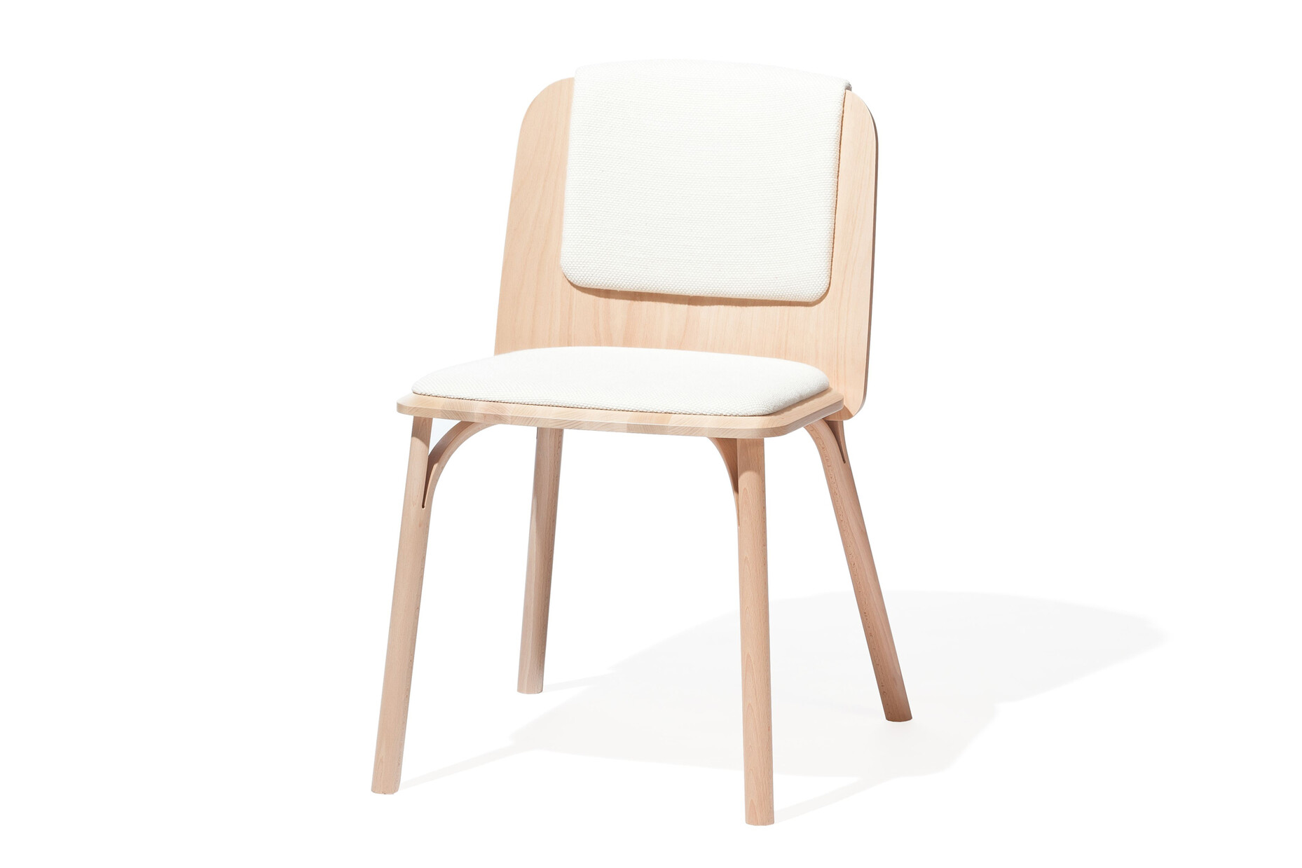 Split chair upholstered by TON | STYLEPARK