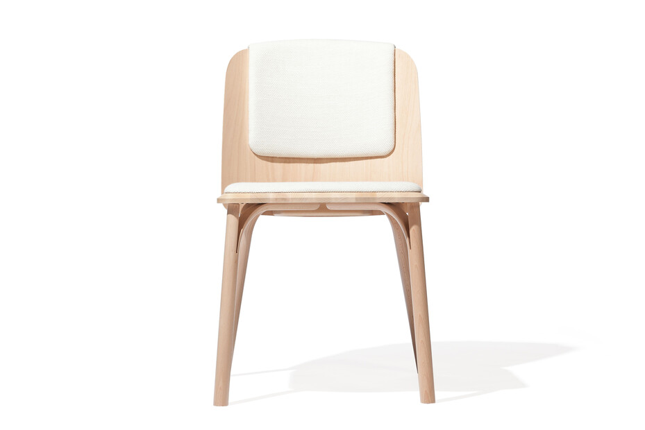 Split chair upholstered by TON | STYLEPARK