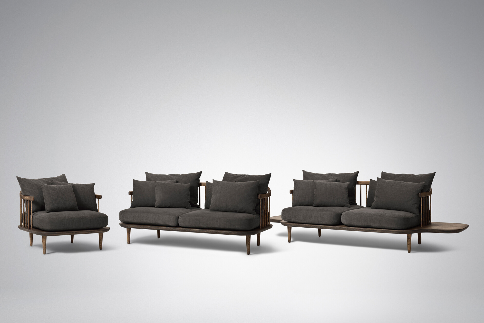 Fly sofa with side tables by &Tradition | STYLEPARK
