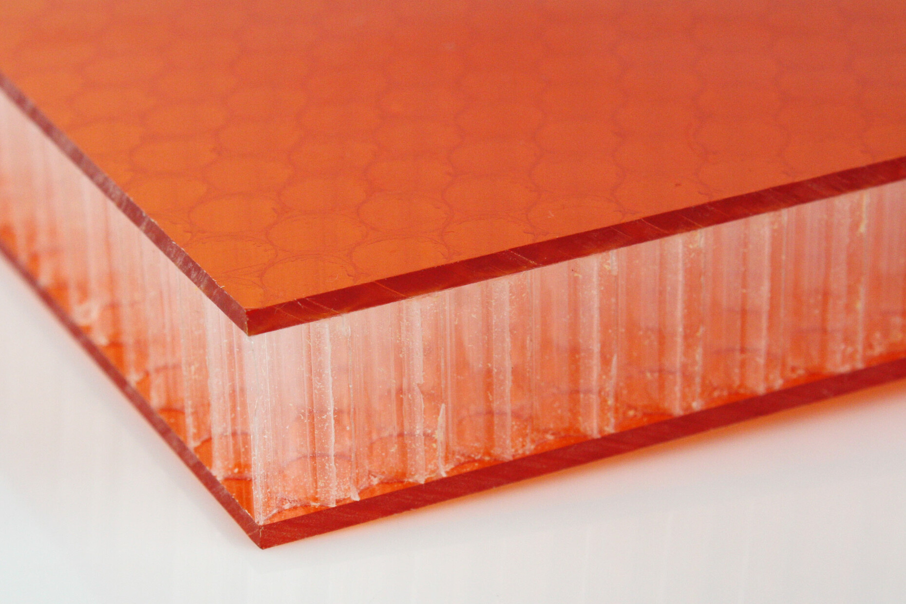 AIR-board® UV PC color orange by Design Composite | STYLEPARK