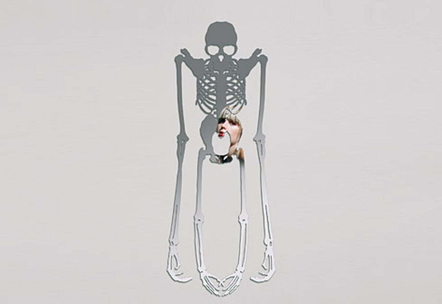 Skeleton mirror by Domestic | STYLEPARK