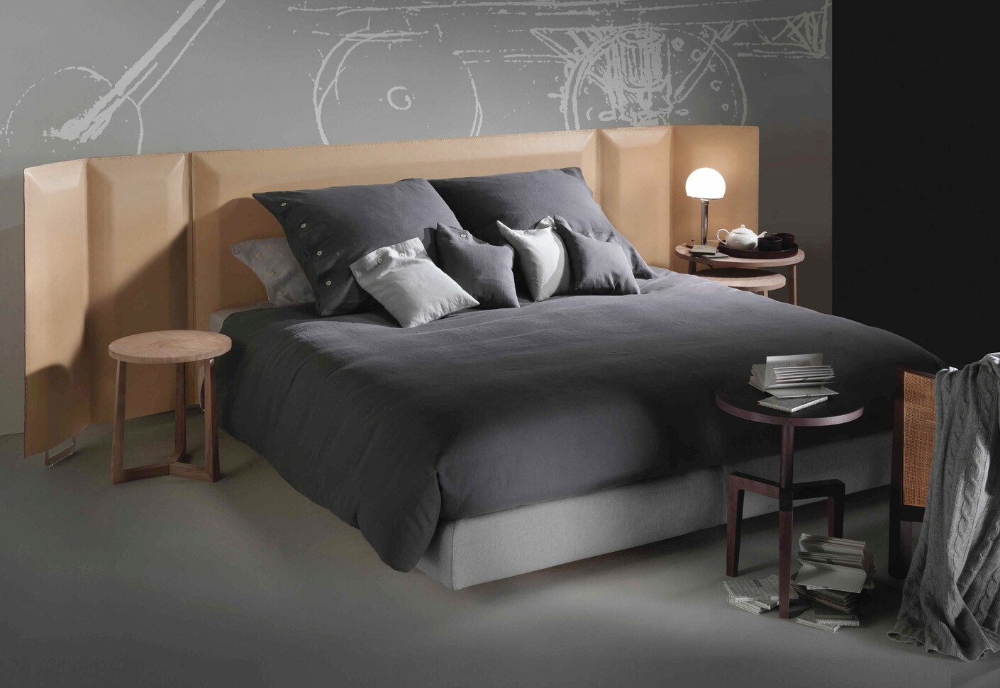 Eden plus bed by Flexform | STYLEPARK