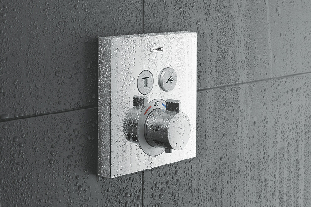Shower Select Concealed Thermostat by Hansgrohe | STYLEPARK
