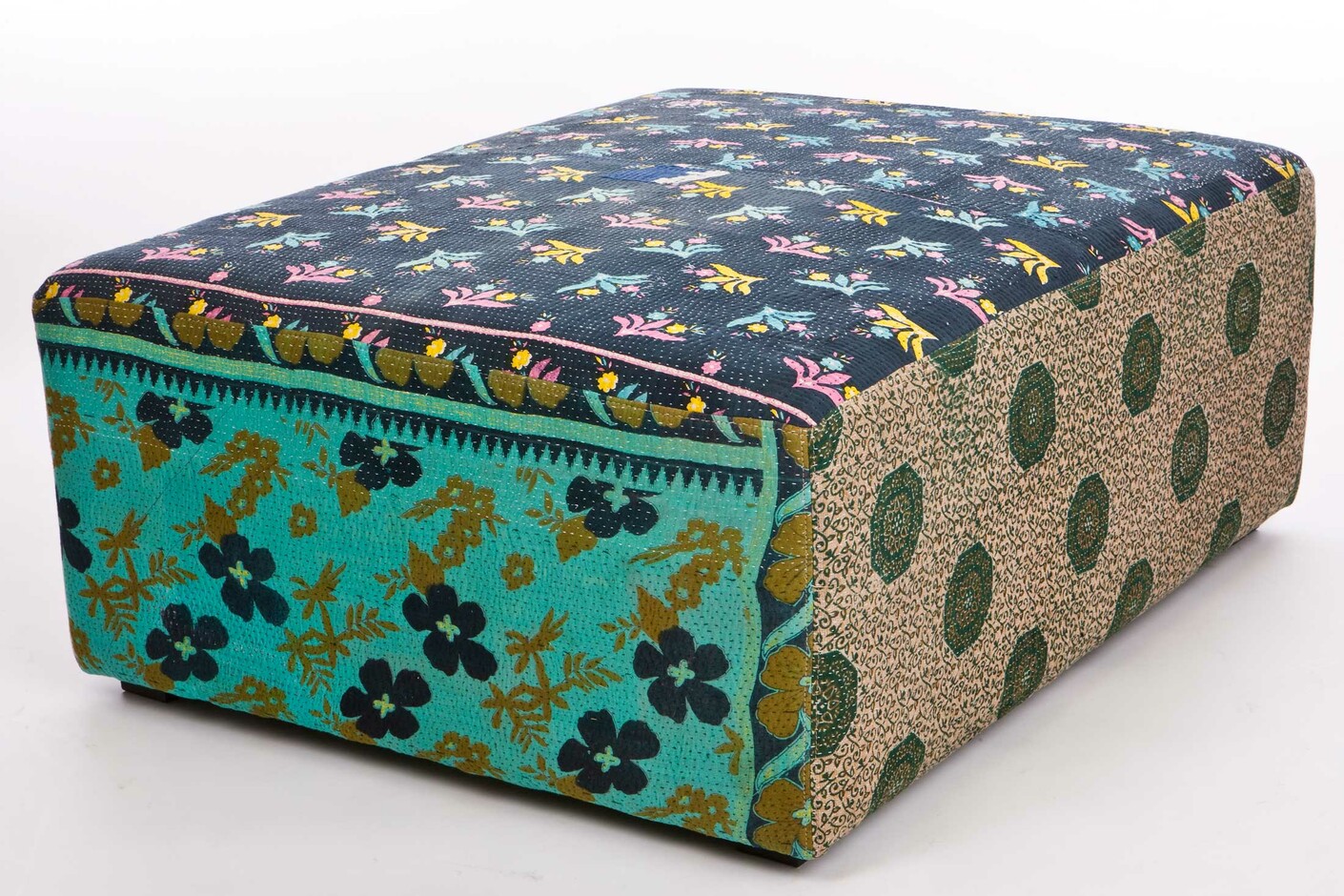 Antique Quilt Ottoman by HAY | STYLEPARK