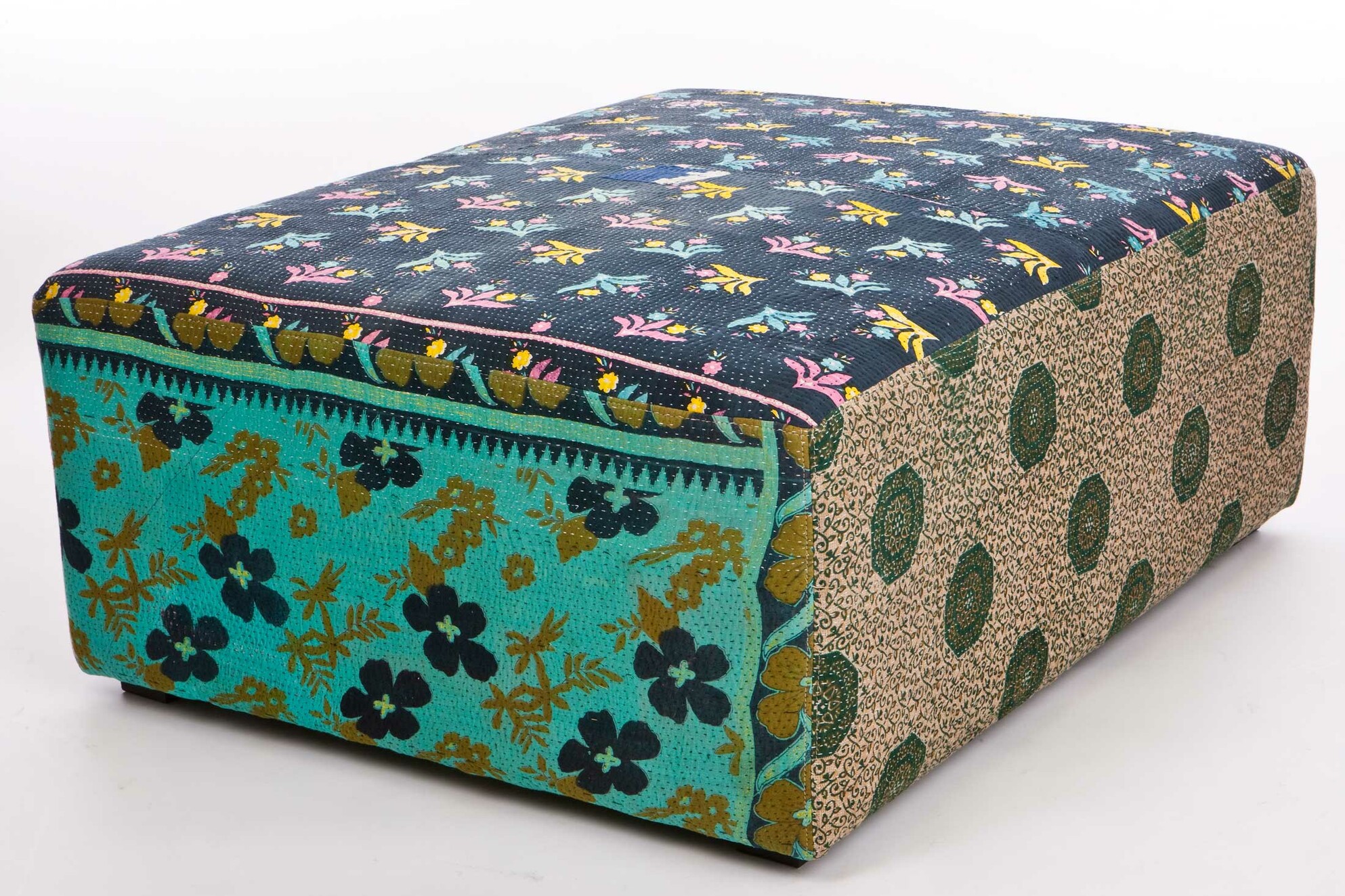 Antique Quilt Ottoman by HAY | STYLEPARK