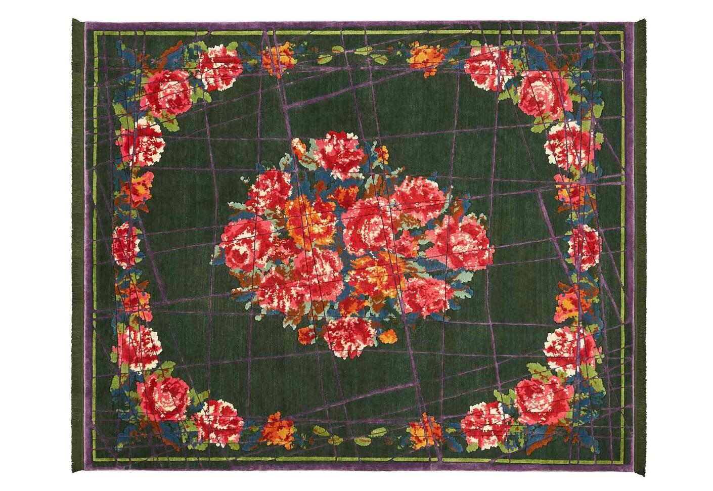 Sofianka Wrapped darkgreen/purple von Jan Kath | STYLEPARK