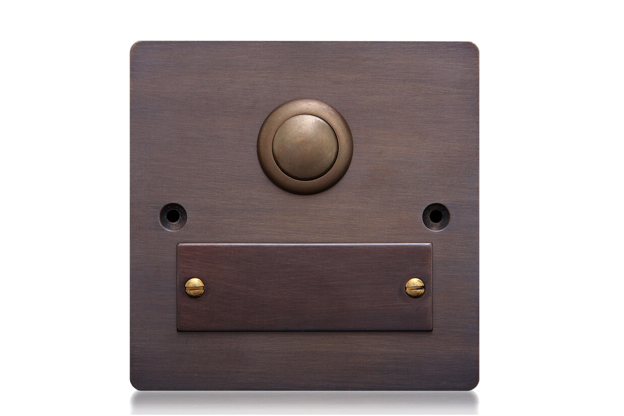 ET1 floor bell with name plate by Lippert | STYLEPARK
