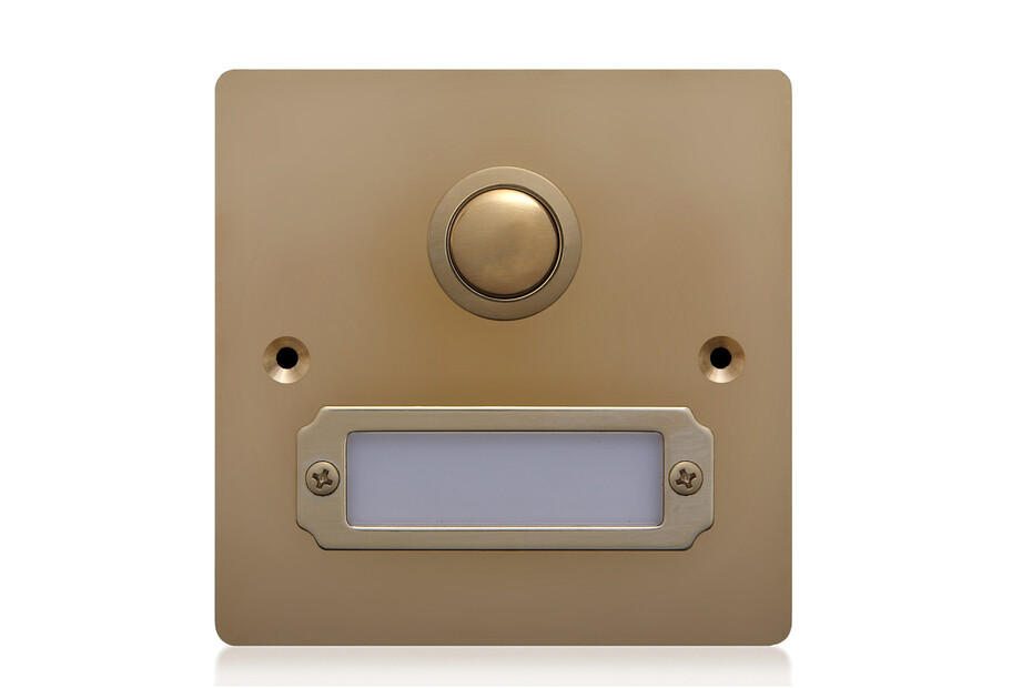 ET1 floor bell with name plate by Lippert | STYLEPARK