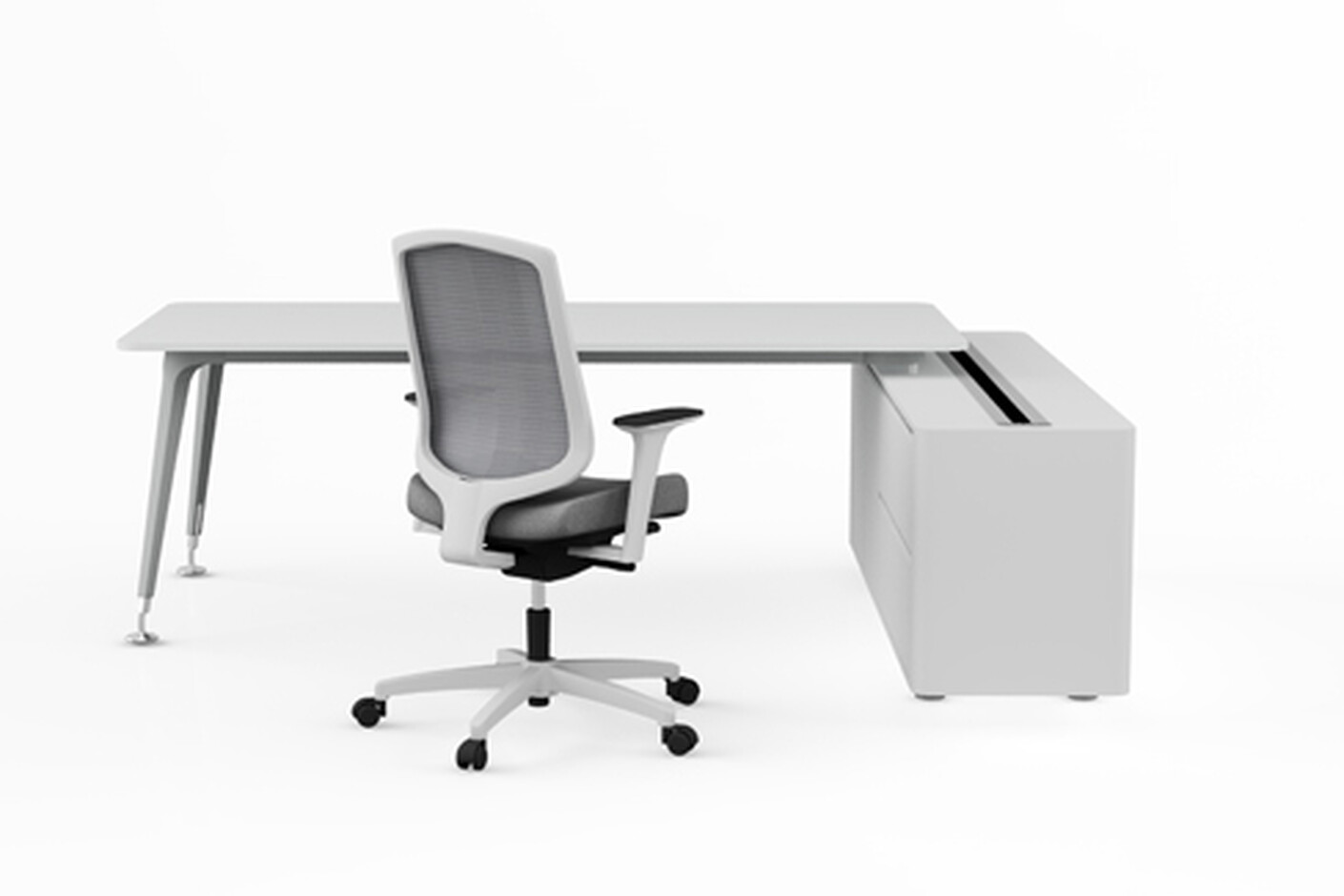 U TOO single desk by Nurus | STYLEPARK