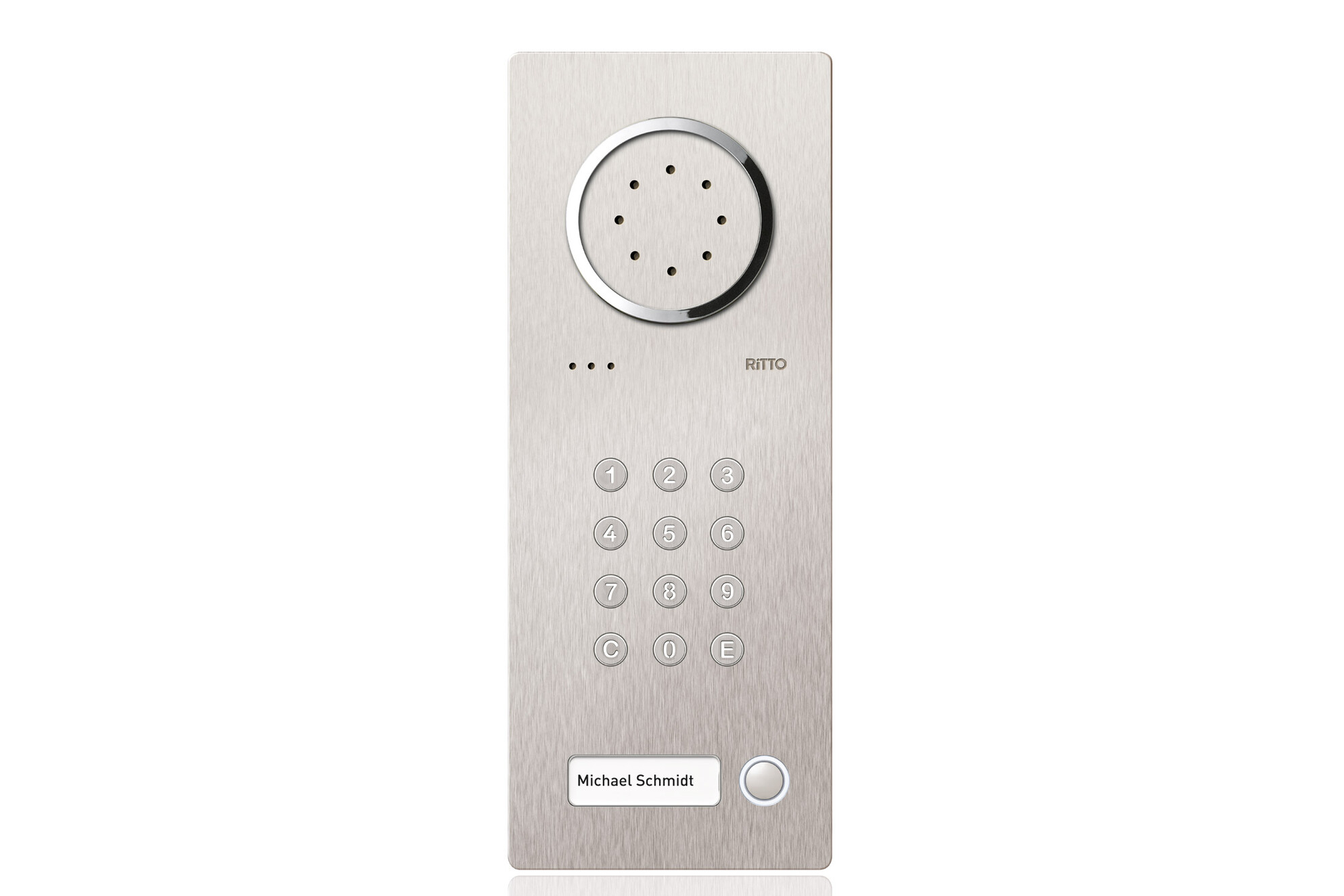 Acero door station with keypad by Ritto | STYLEPARK