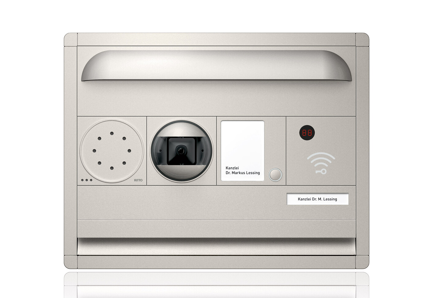 Portier video door station with light by Ritto | STYLEPARK