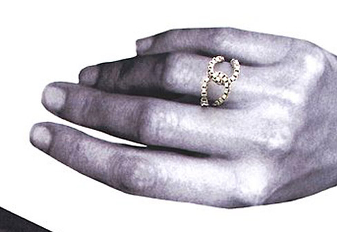 Silver Loop Ring von Saskia Diez | STYLEPARK